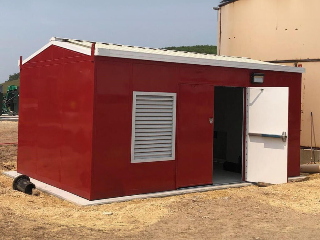 Fire Pump House DeKalb, IL - SafeSpace High Performance Modular Buildings